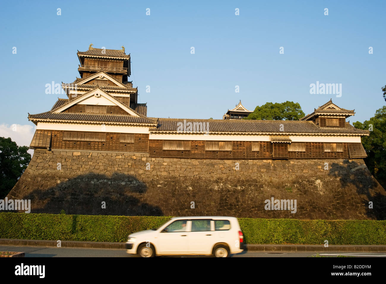 Kumamoto Castle, Kumamoto, Kumamoto prefecture, Kyushu, Japan Stock ...