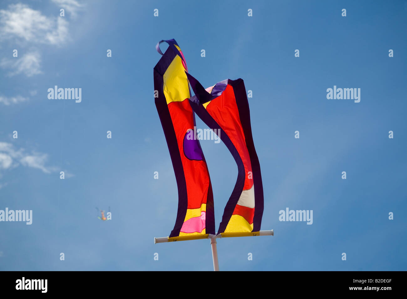 Kite Festival Flag Stock Photo - Alamy