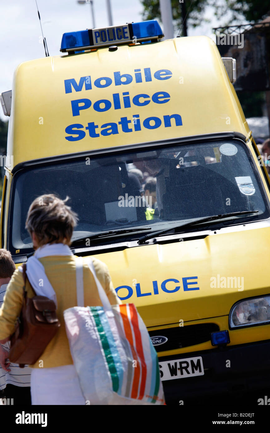 Mobile police station hi-res stock photography and images - Alamy