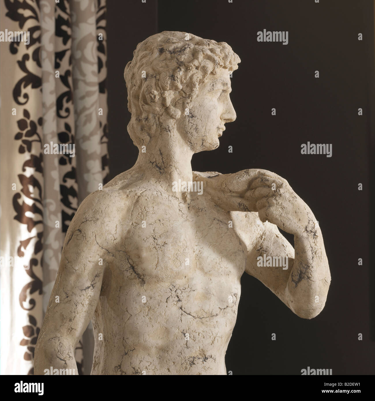 Greek male statue hi-res stock photography and images - Alamy