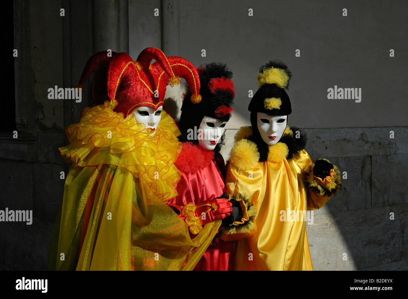 Masked Costumes, Venice Carnival, Italy Stock Photo - Alamy