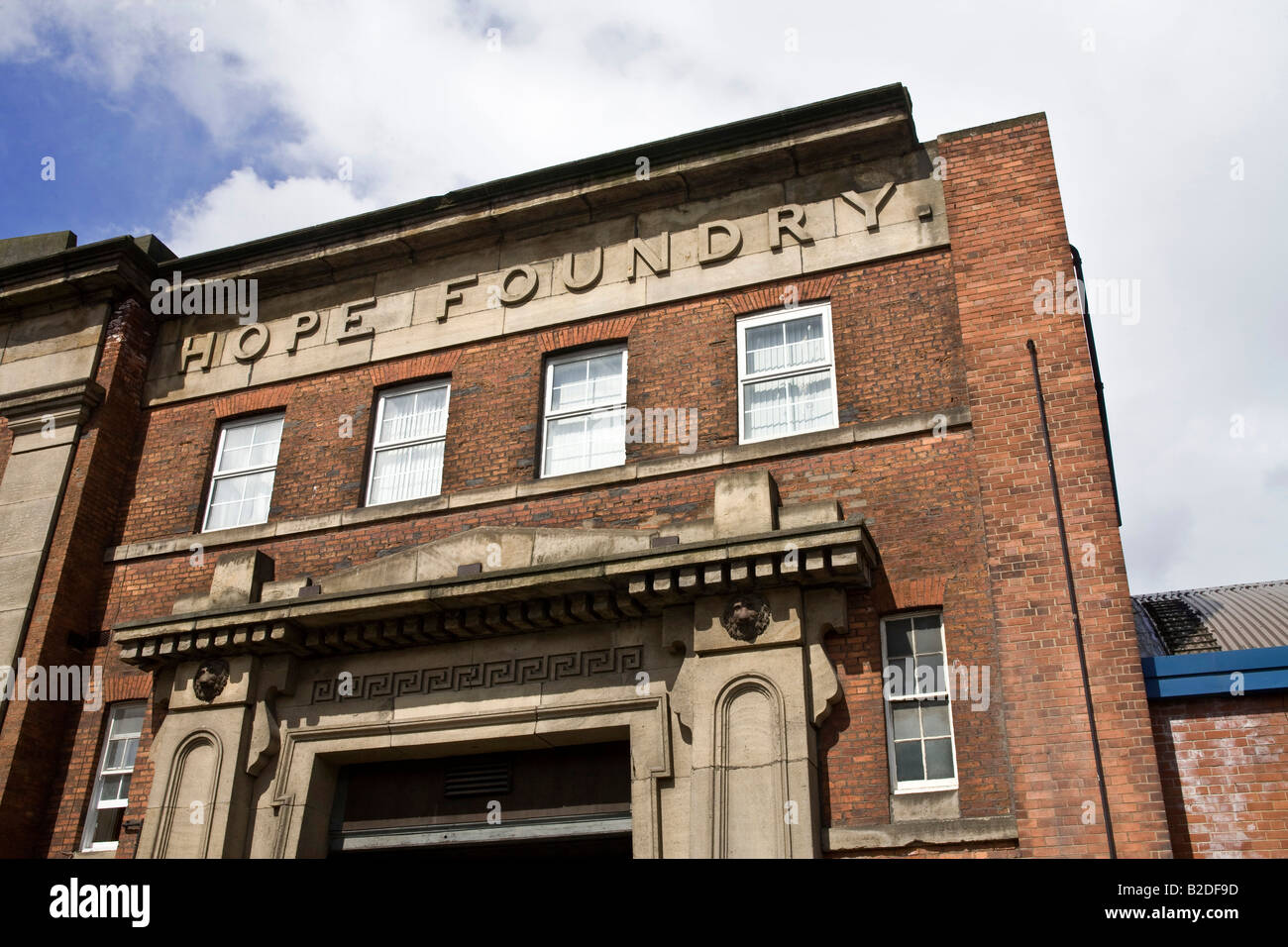 Exterior of Hope Foundry, Leeds Stock Photo - Alamy