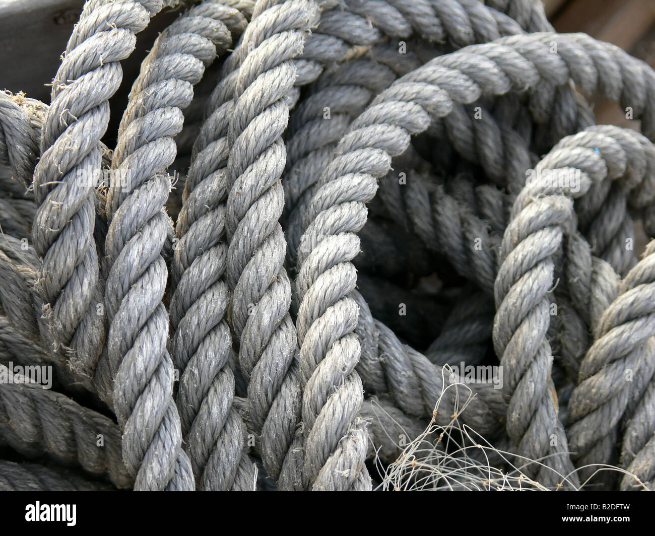 a picture of a several ropes Stock Photo - Alamy