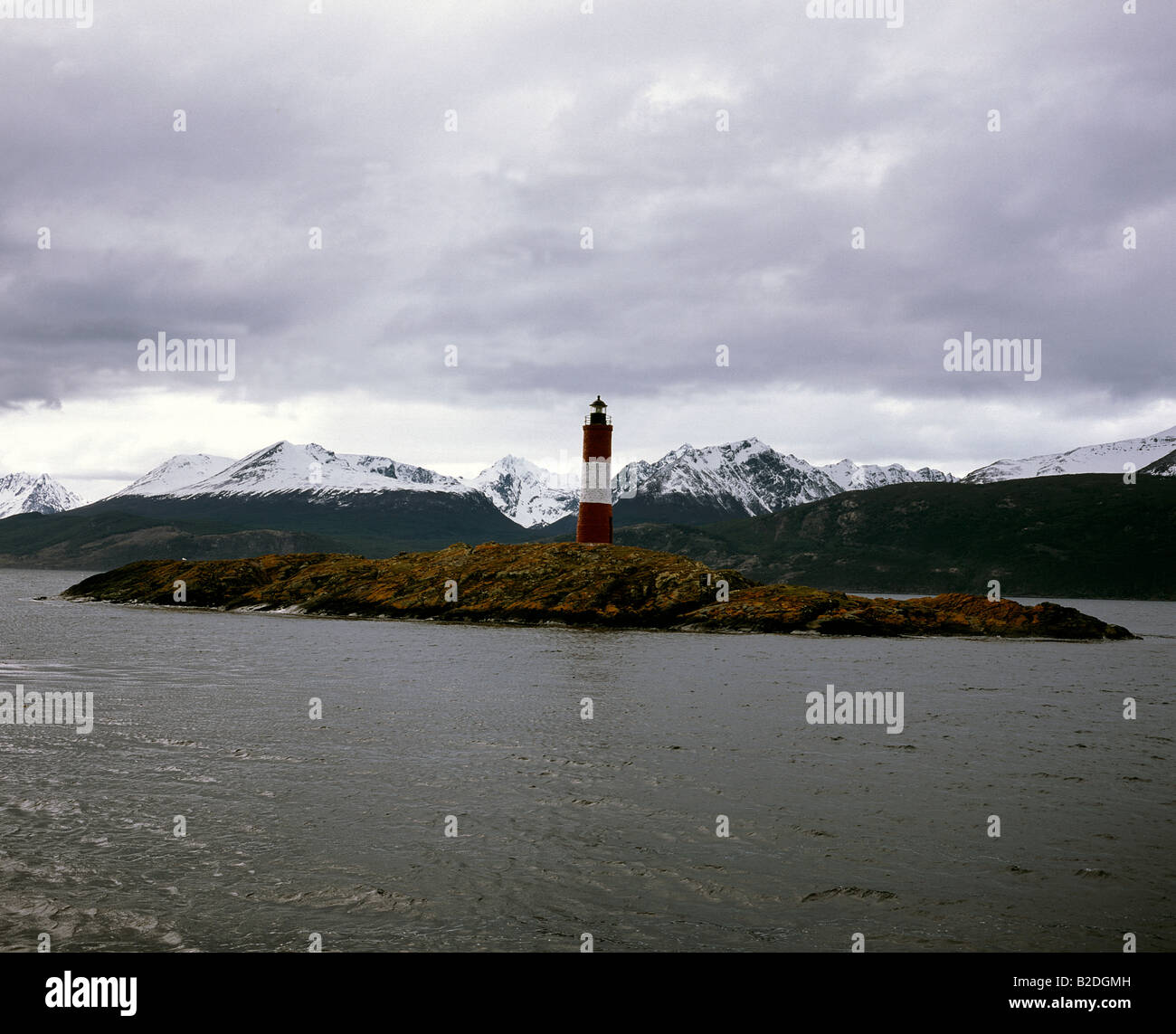 Les Eclaireurs lighthouse in the Beagle Channel, Tierra del Fuego ...