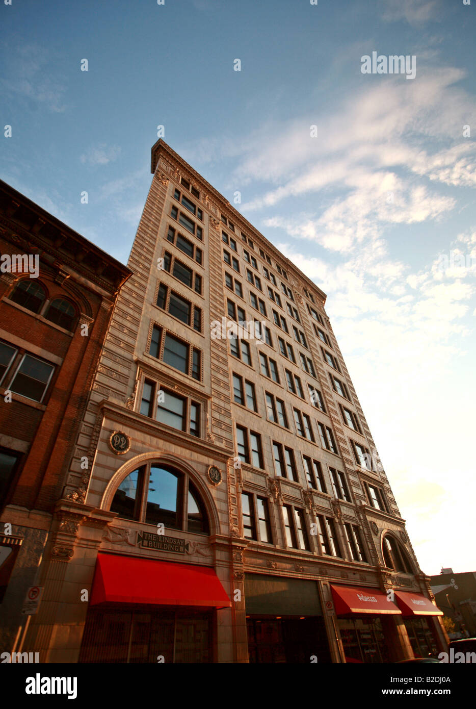 Old Winnipeg buildings Stock Photo - Alamy