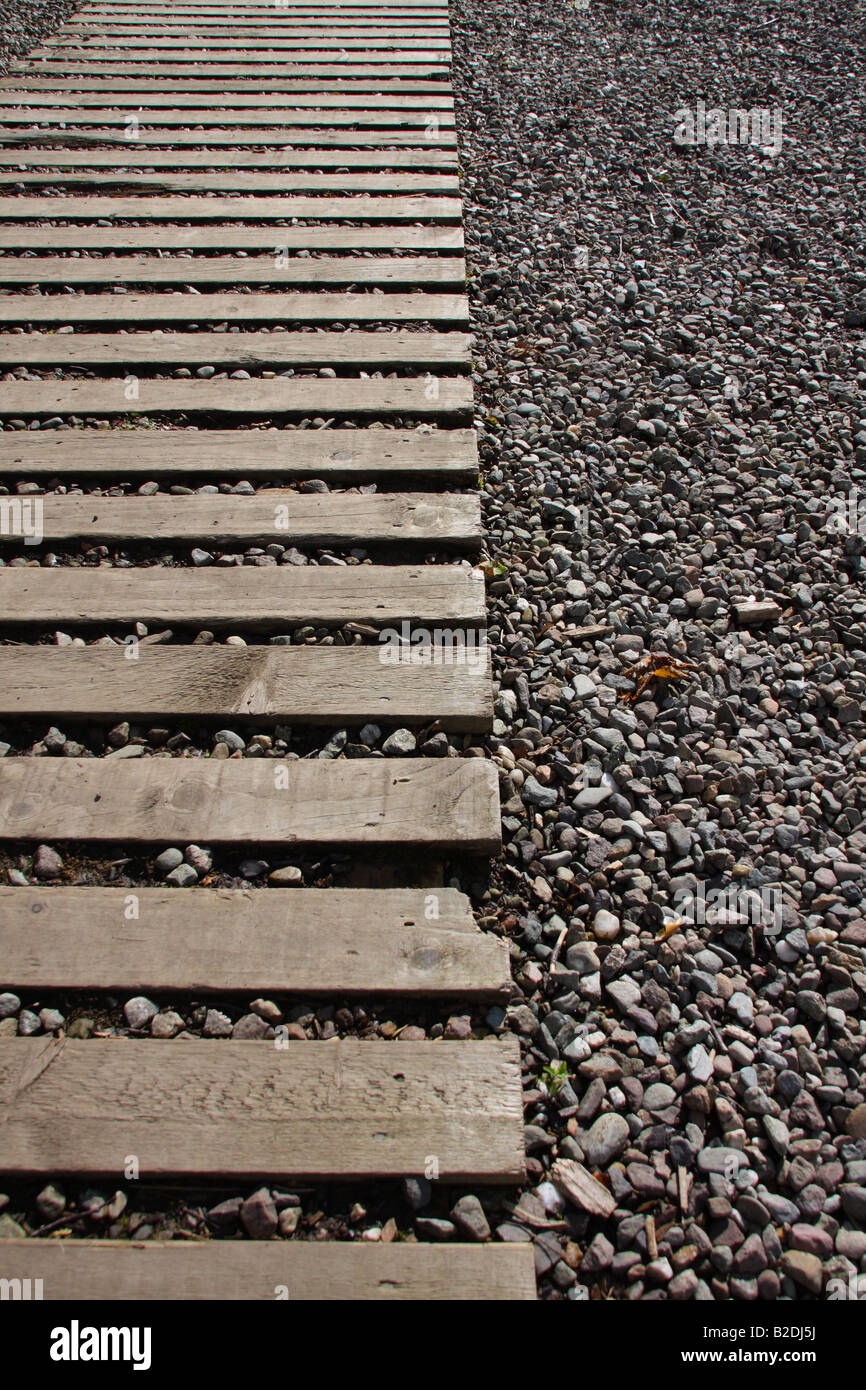Timber pathway hi-res stock photography and images - Alamy