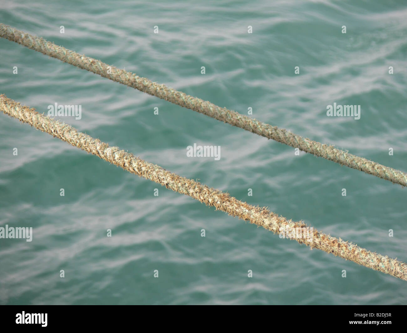 A picture of a two ropes Stock Photo - Alamy