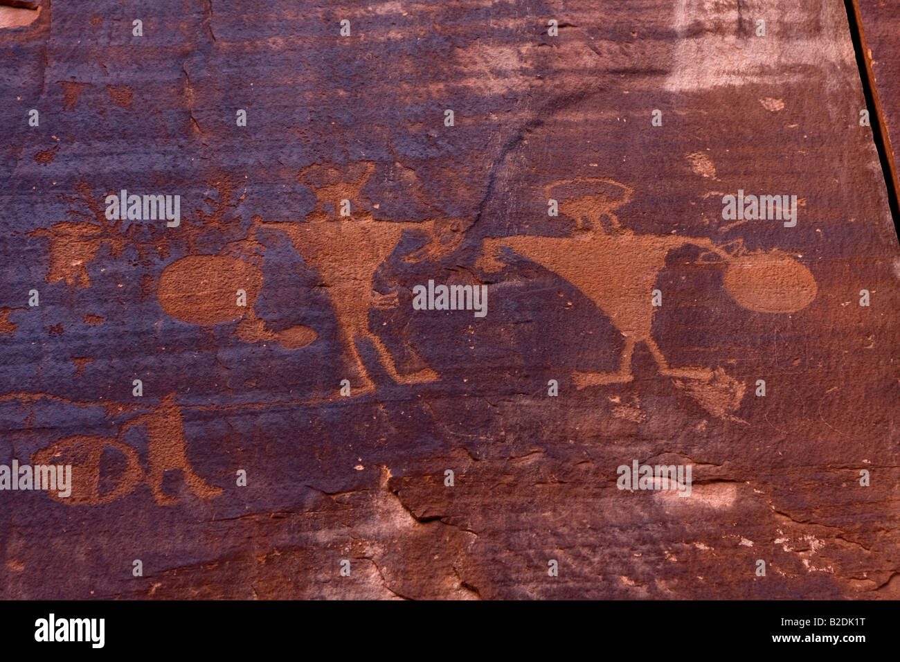 Petroglyphs on Potash road near Moab Utah 1 Stock Photo - Alamy