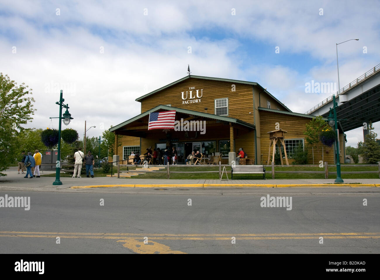 Ulu factory in Anchorage, Alaska Stock Photo - Alamy