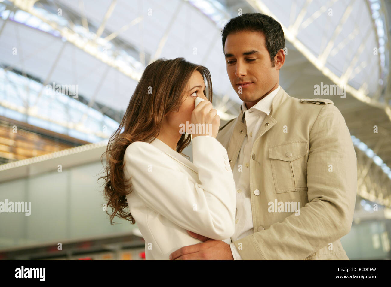 Airport farewell sad hi-res stock photography and images - Alamy
