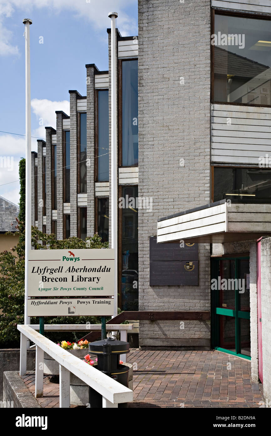 Brecon library hi-res stock photography and images - Alamy