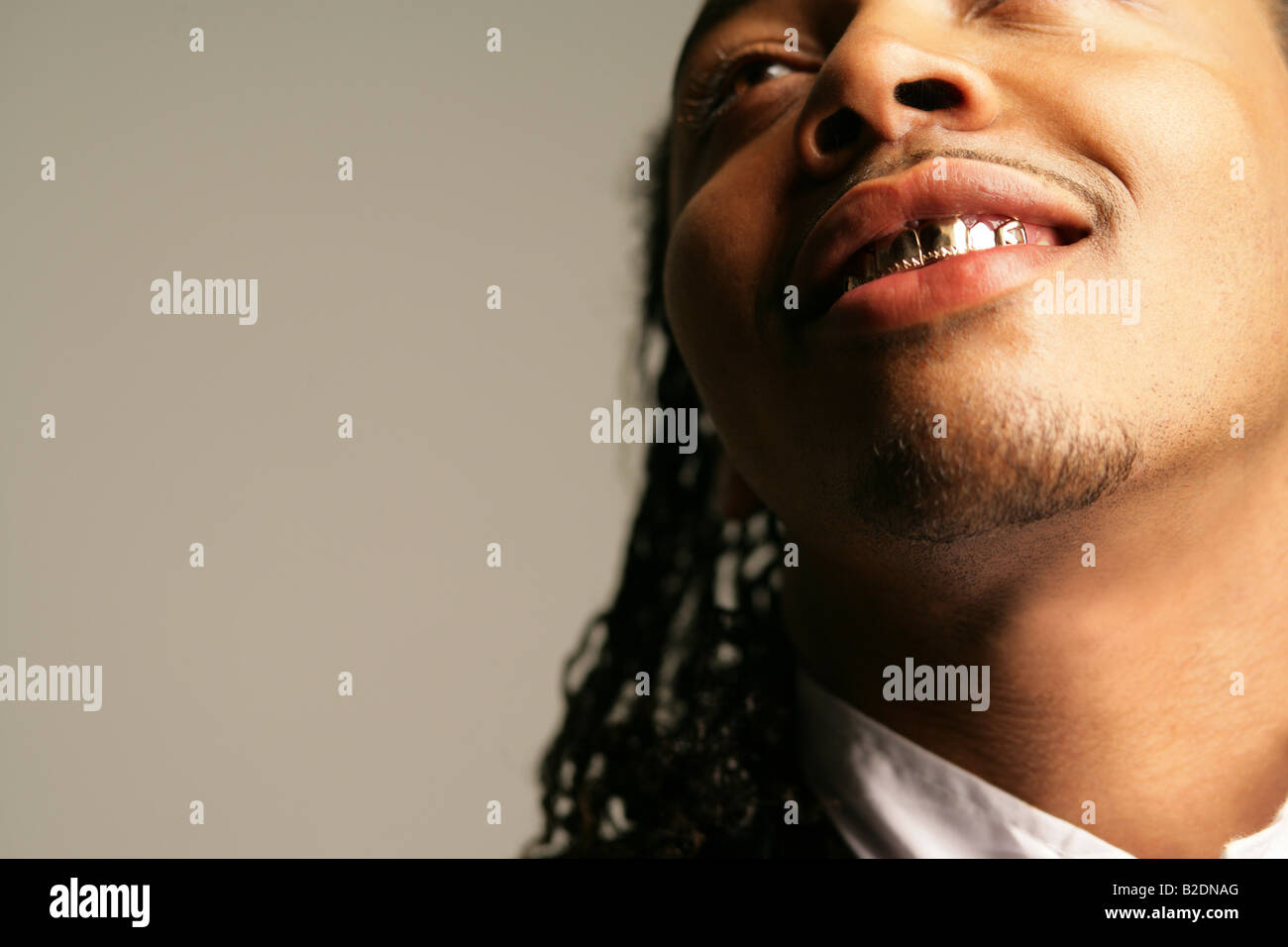 Man gold teeth hi-res stock photography and images - Alamy