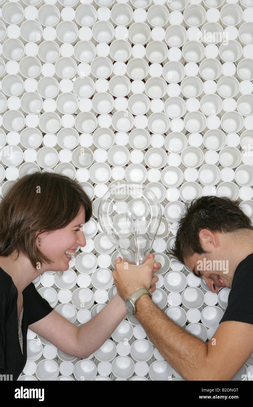 Couple lightbulb hi-res stock photography and images - Alamy