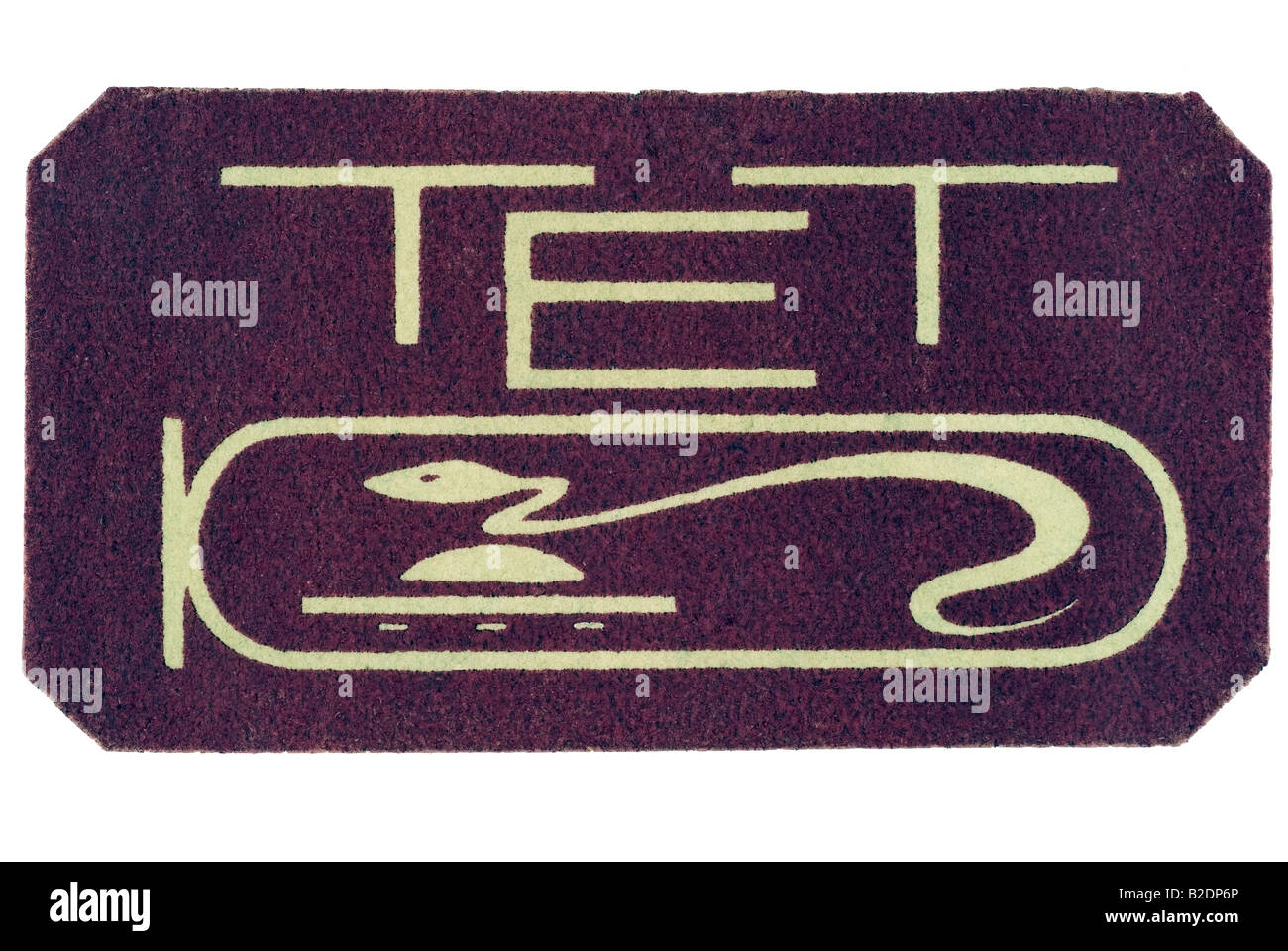 Tet logo design hi-res stock photography and images - Alamy