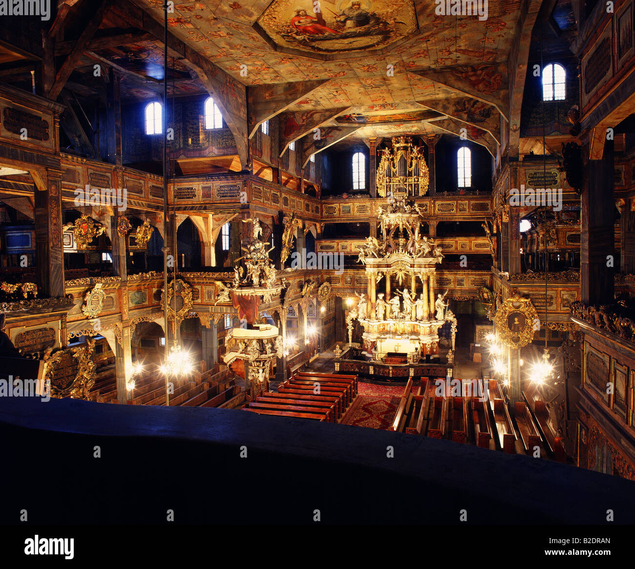 Church of Peace, Baroque Altar from 1752,World Heritage, church ...