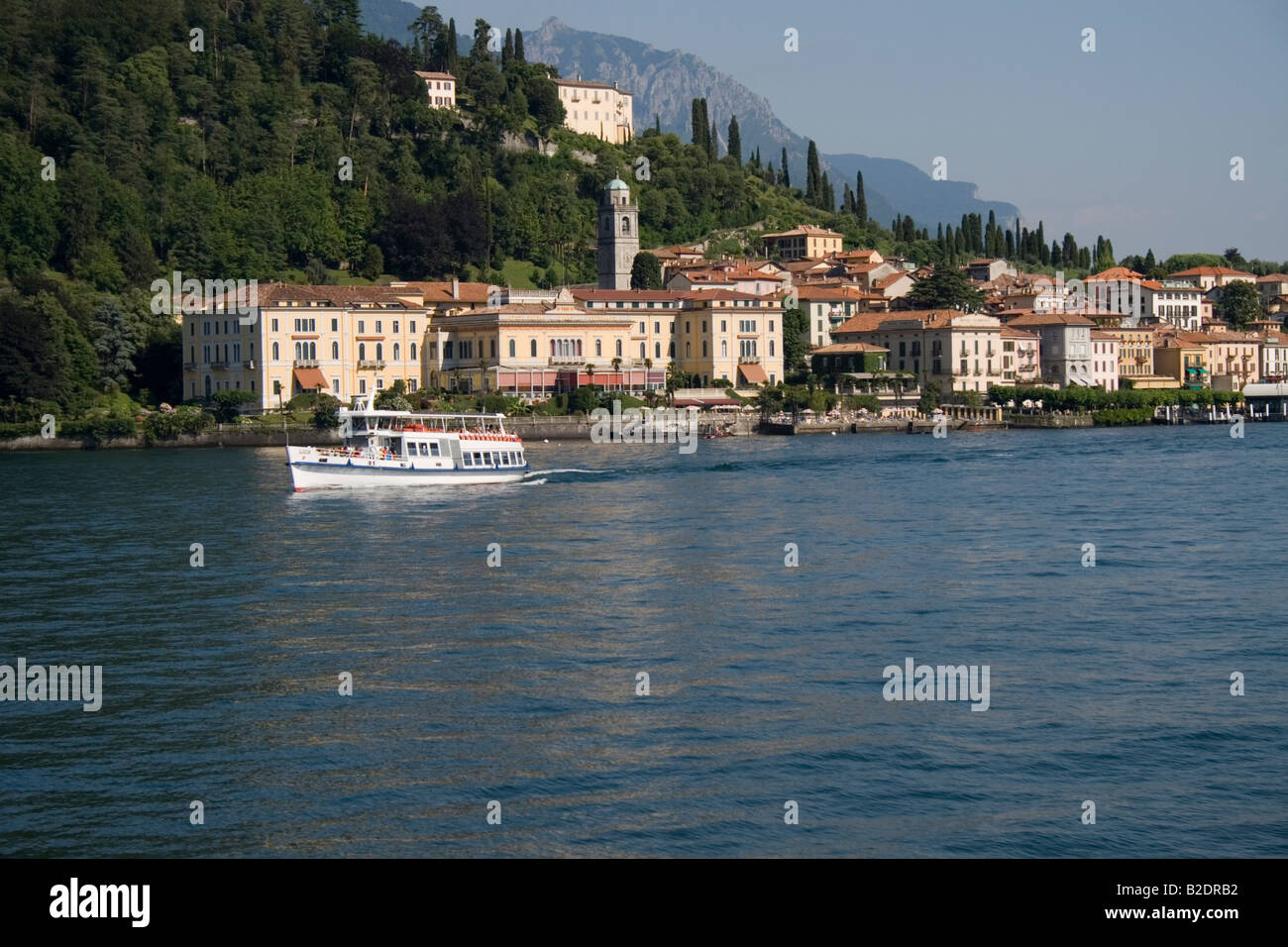 Bellagio view from Ferry Stock Photo - Alamy