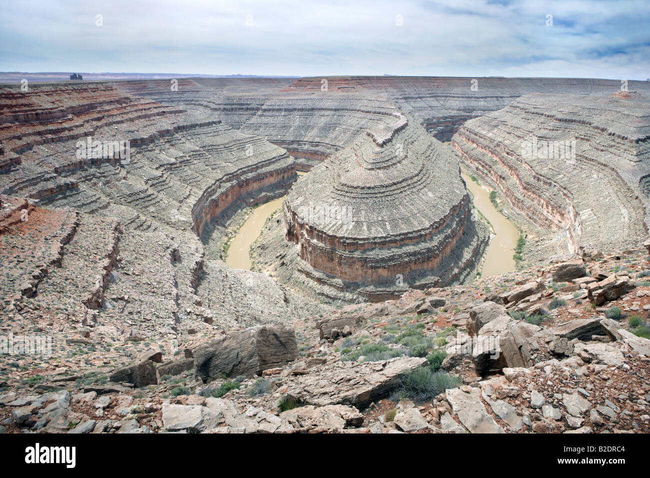 Goosenecks State Park in Utah USA Stock Photo - Alamy