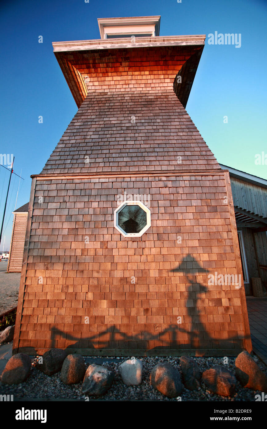 Unique structure at Gimli Manitoba Stock Photo - Alamy