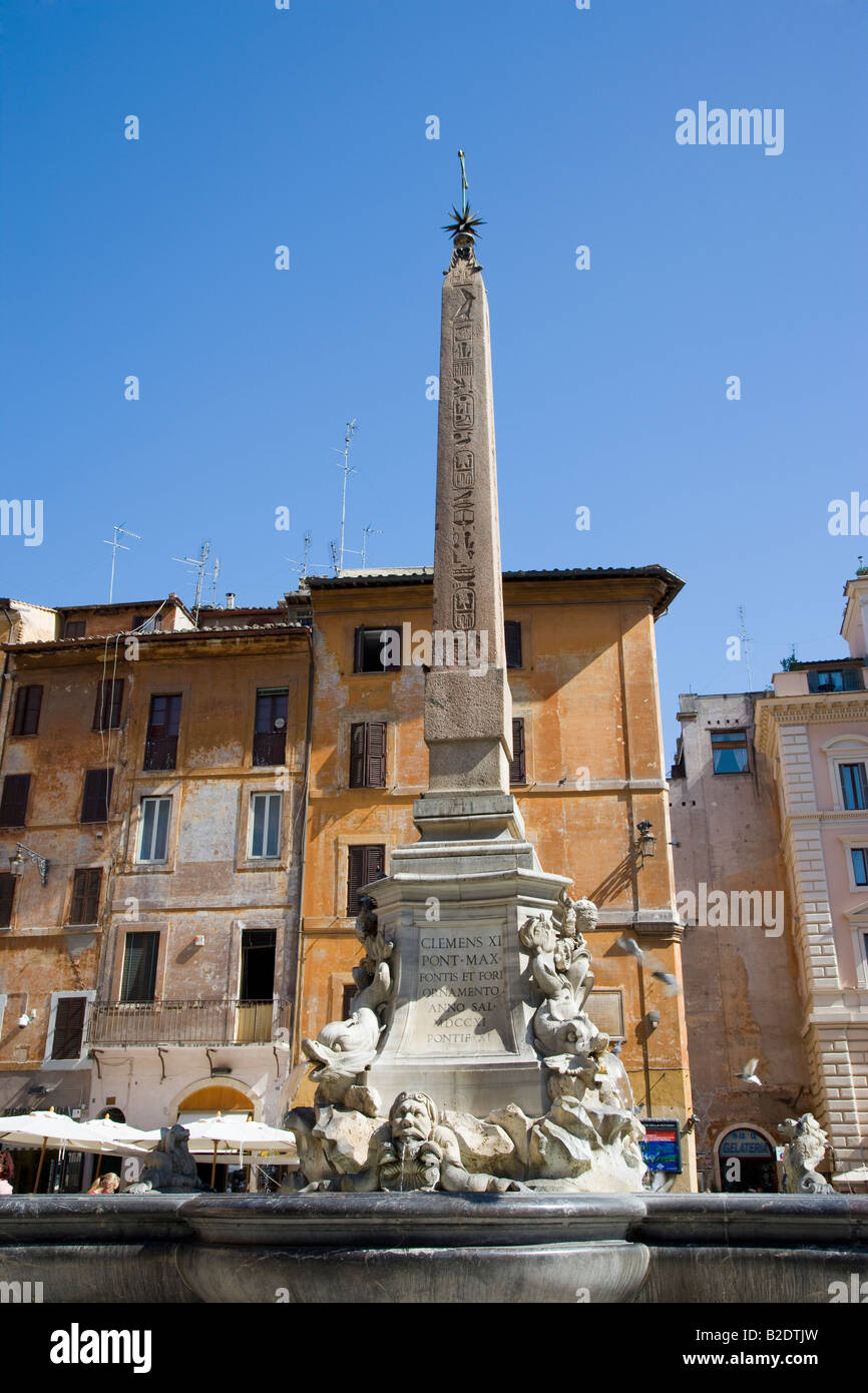 Piazza della Rotonda Rome Lazio Italy Stock Photo - Alamy