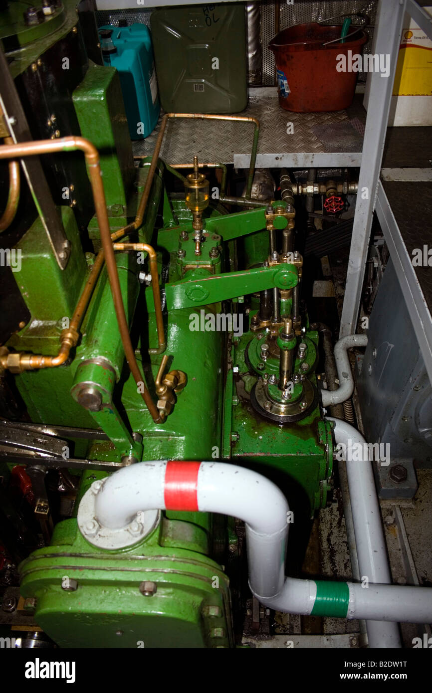 Ship Steam Engine Stock Photo - Alamy