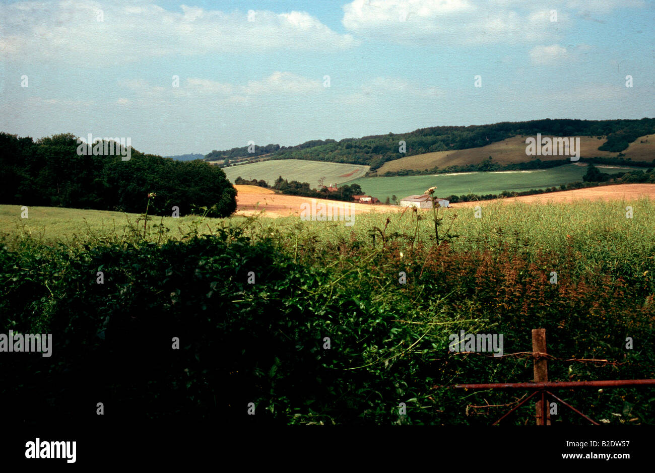 beautiful rolling Kent countryside Stock Photo - Alamy
