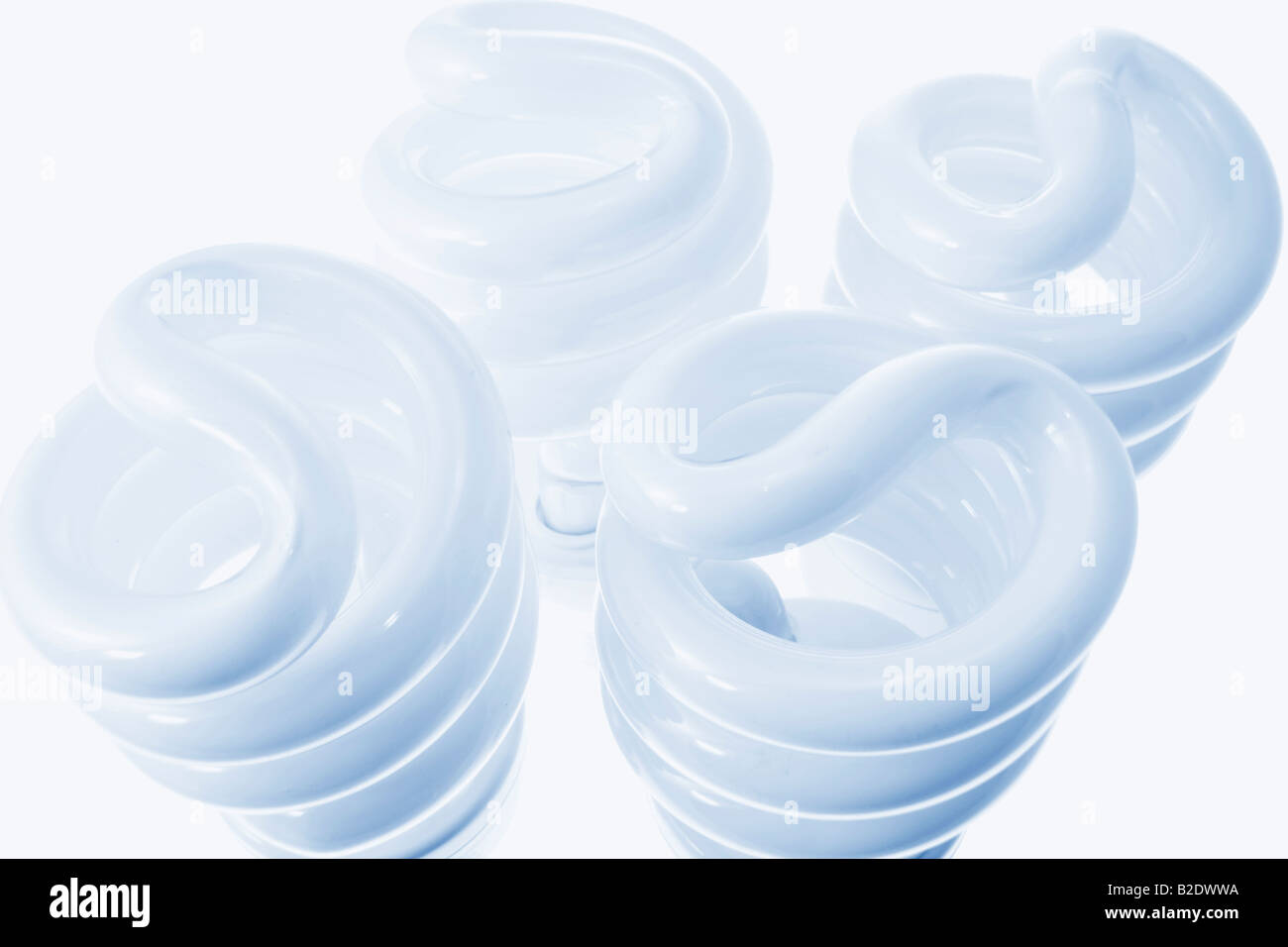 Compact Fluorescent Light Bulbs Stock Photo - Alamy