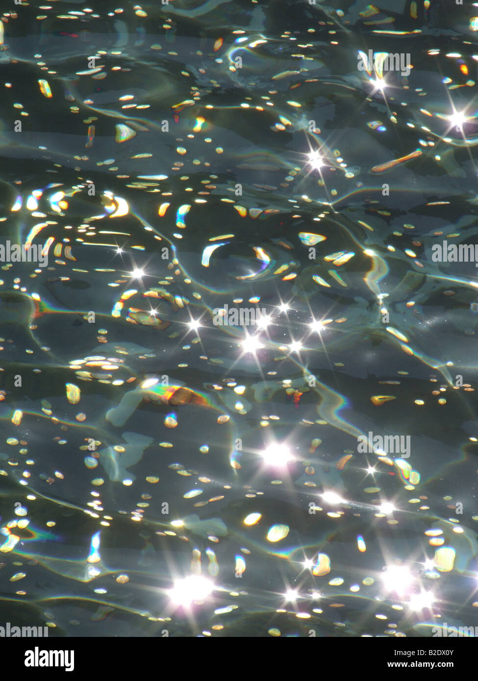 lots of coins sparkling in a wishing well water Stock Photo - Alamy