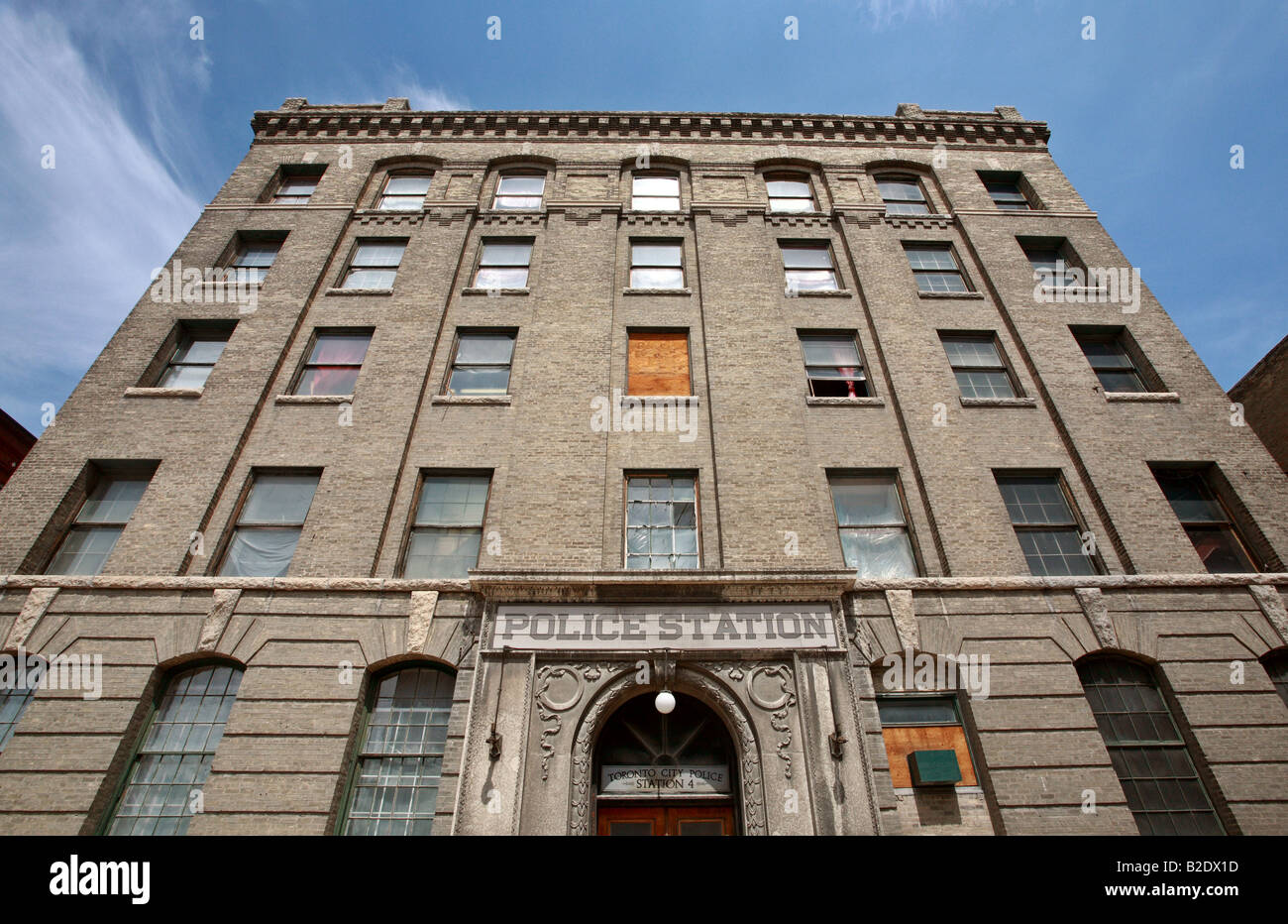 Old Police Station in downtown Winnipeg Stock Photo - Alamy