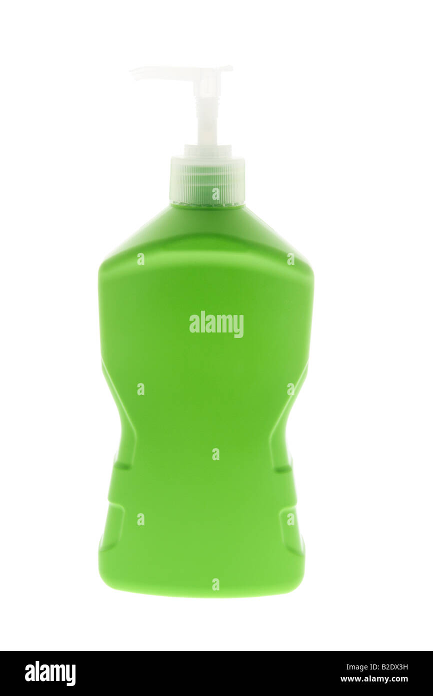 Pump dispenser green liquid Cut Out Stock Images & Pictures - Alamy