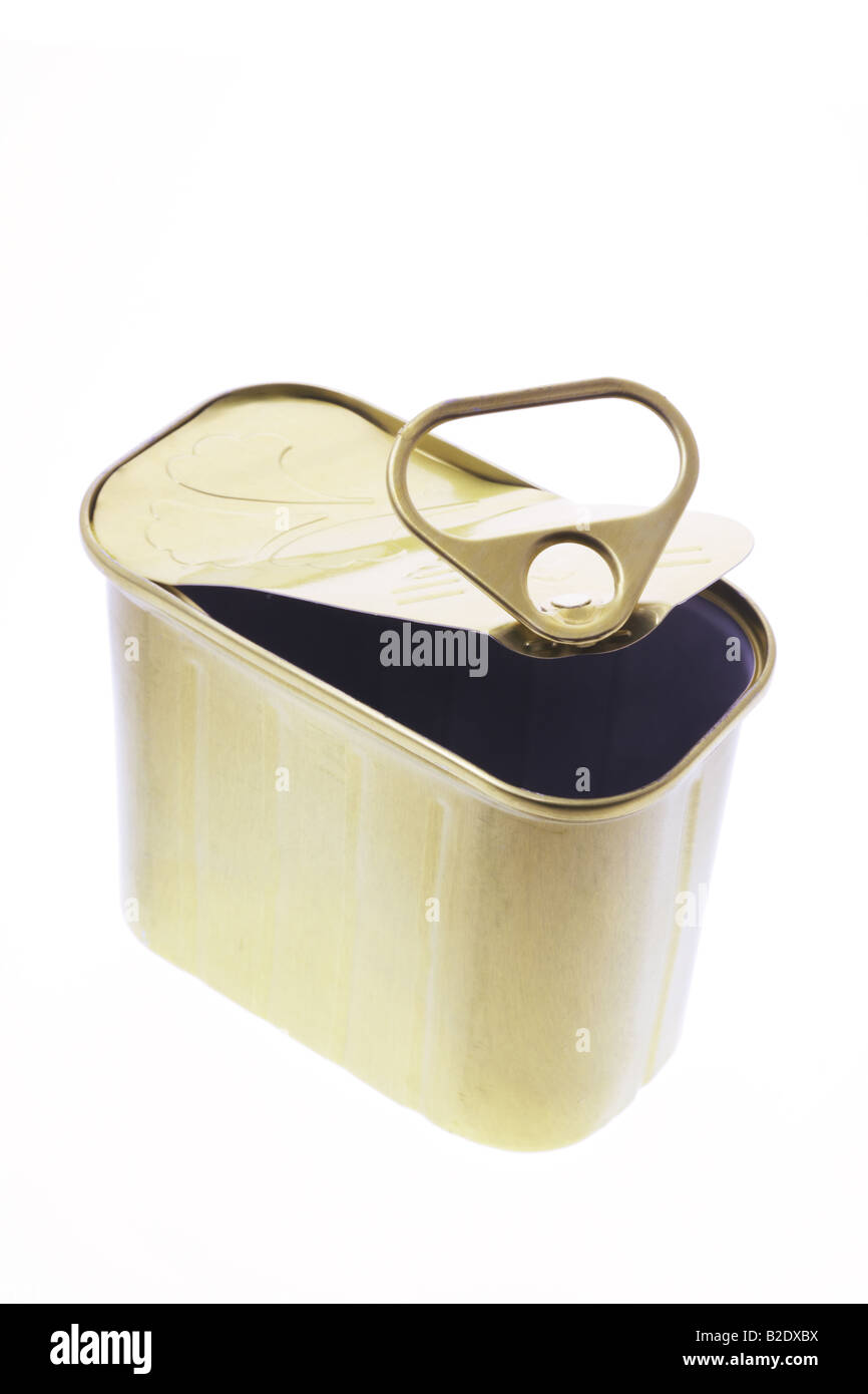 Empty Tin Can Stock Photo - Alamy