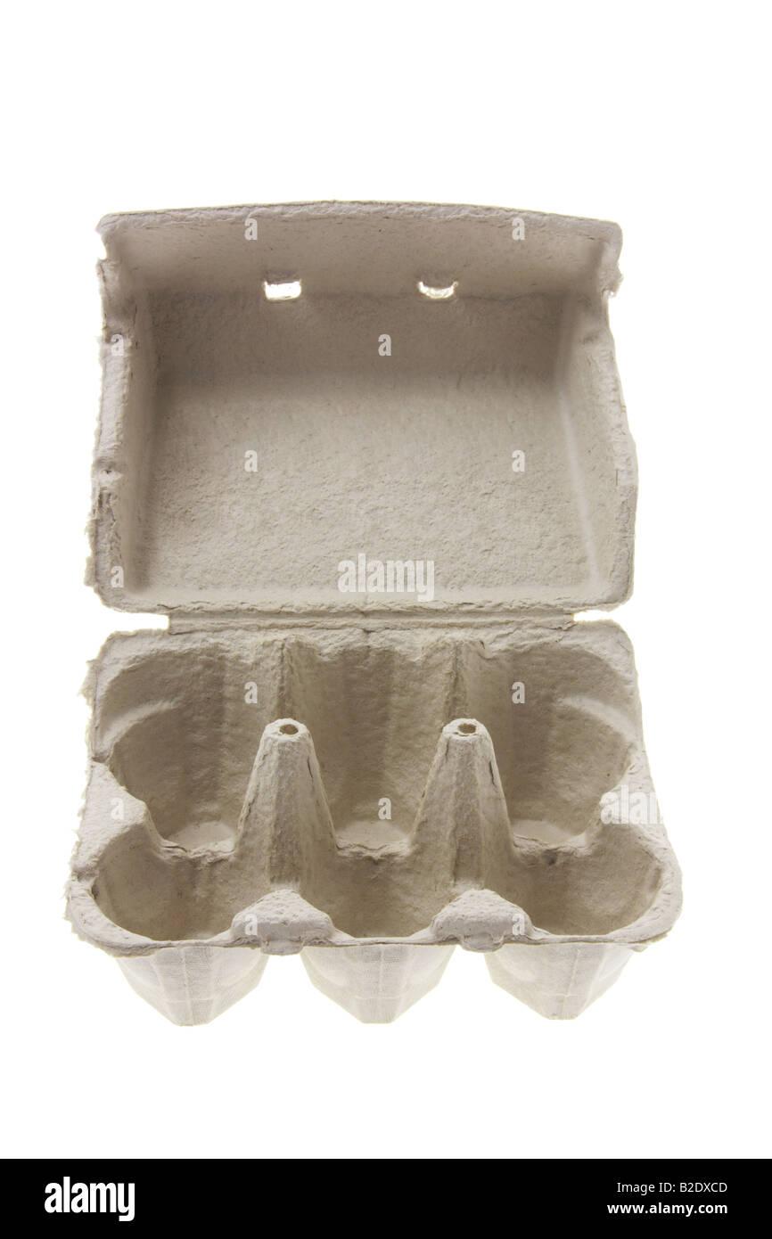 Empty egg carton Cut Out Stock Images & Pictures - Alamy