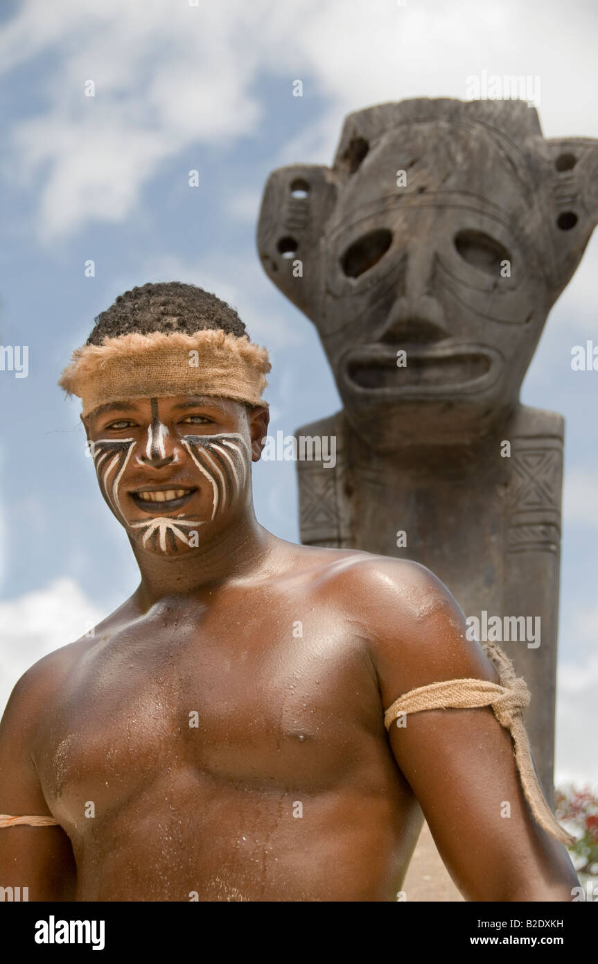 Caribbean Dominican Republic Manati Park Punta Cana Man portrait with ...