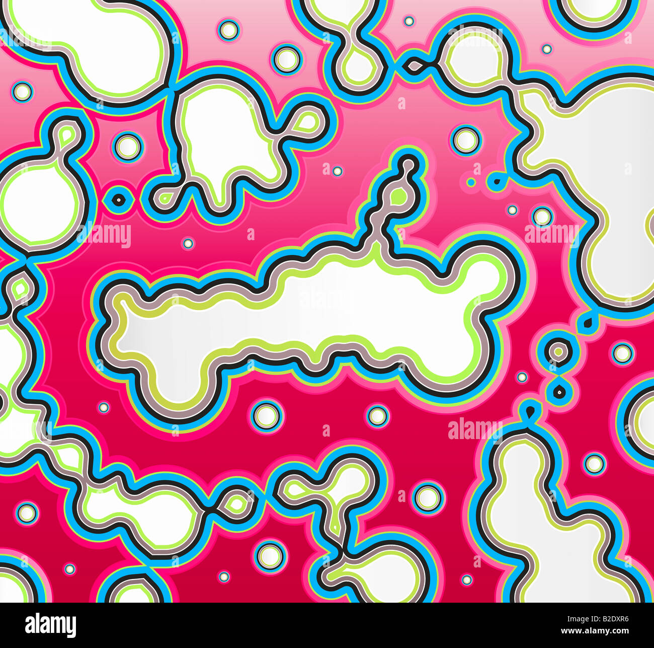 Pink Funky Background