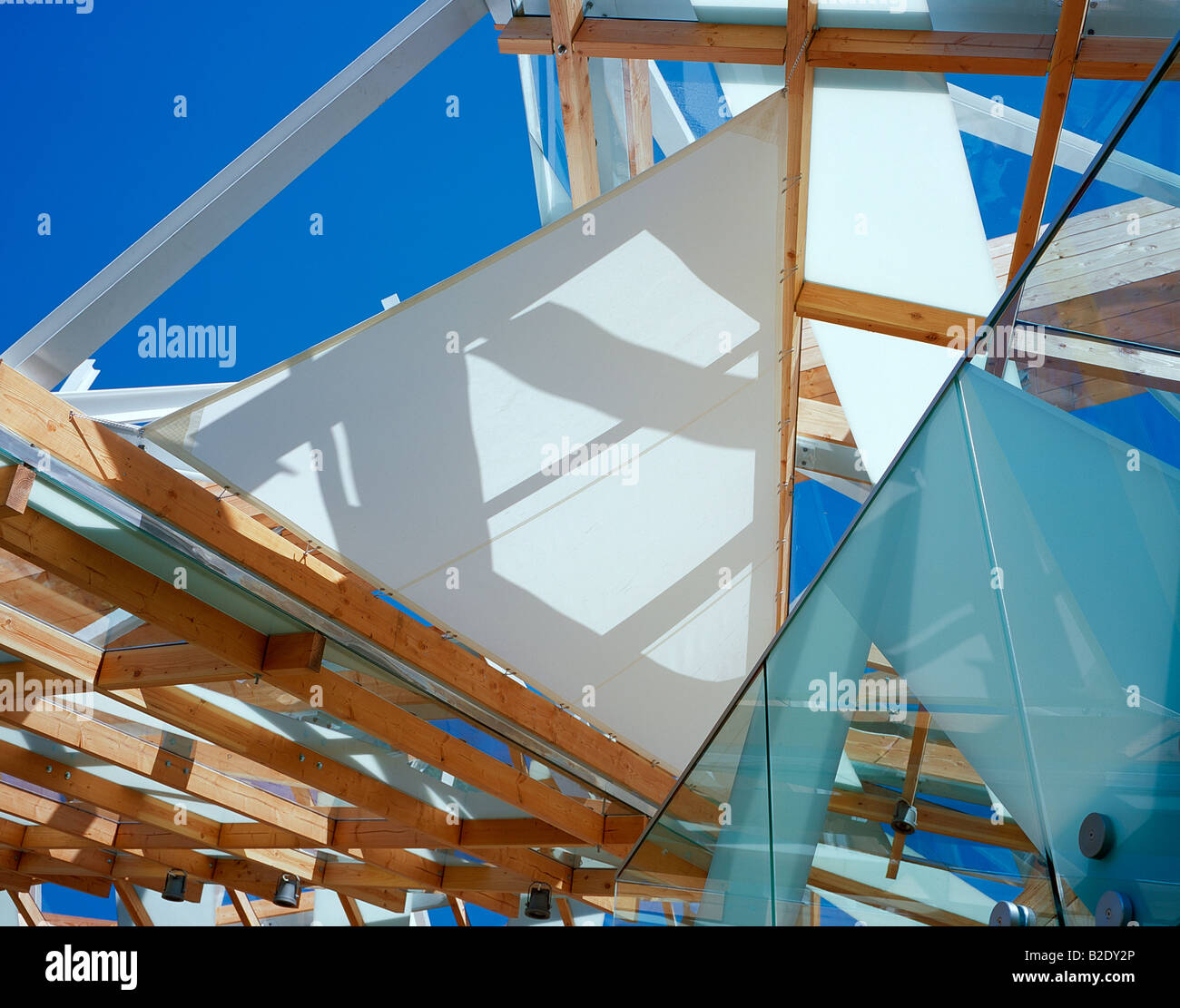 Roof Detail, Serpentine Gallery Pavilion 2008 London UK Architect Frank ...