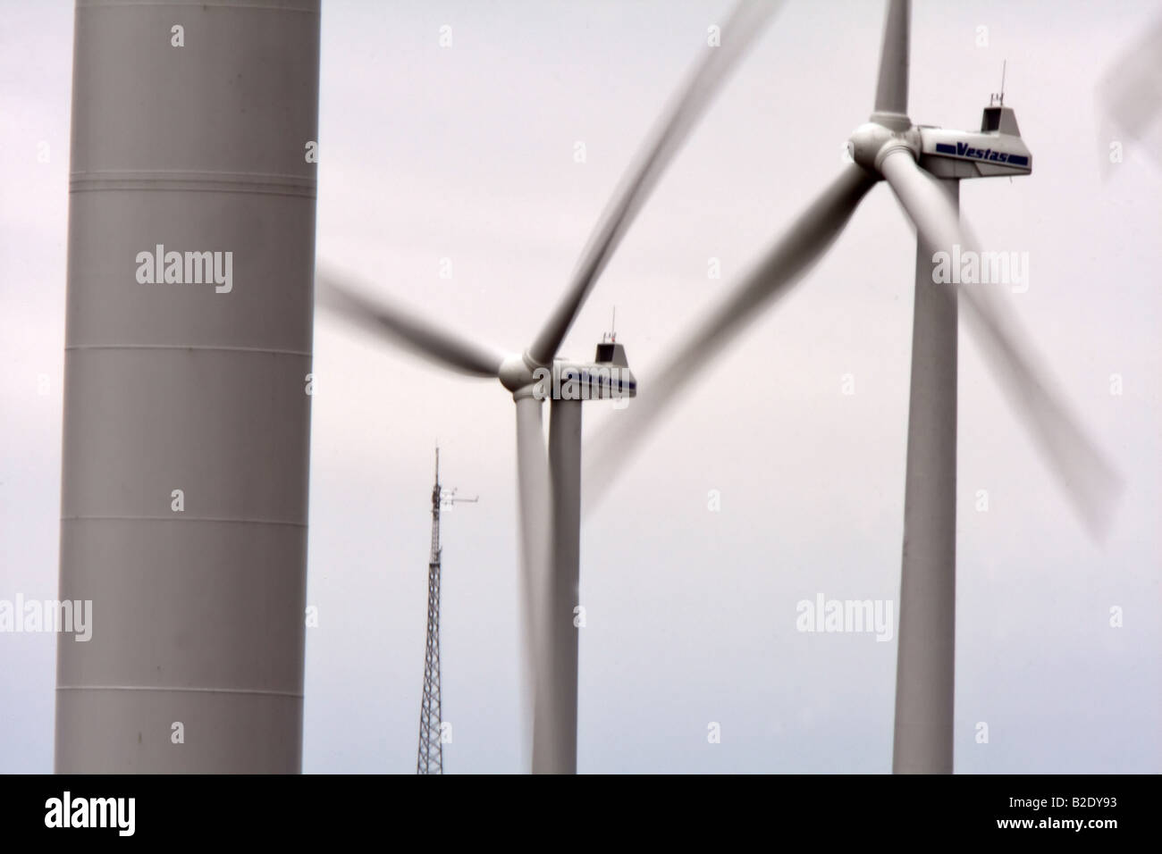 Electricity generating windmills Stock Photo - Alamy