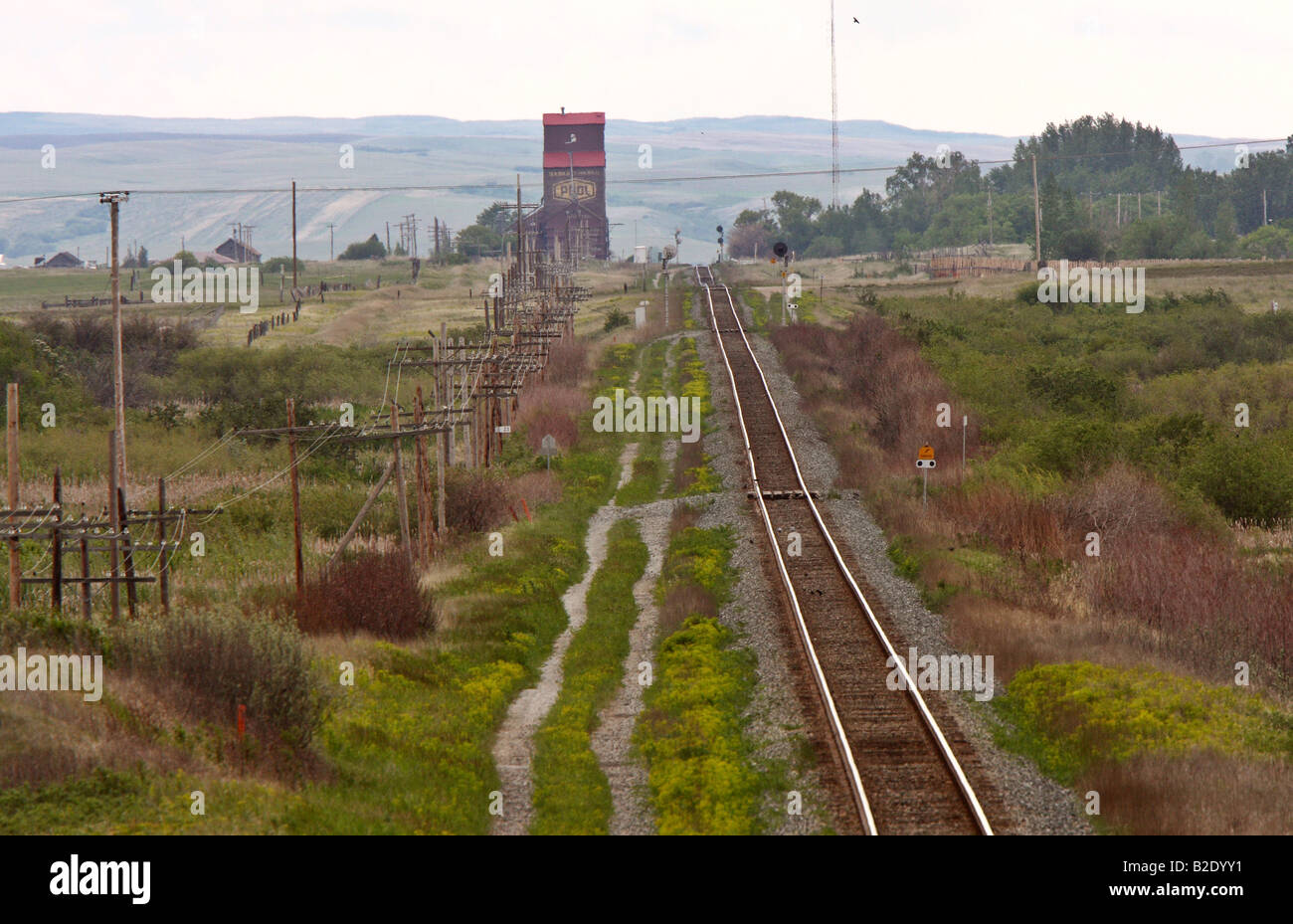 Railraod tracks hi-res stock photography and images - Alamy