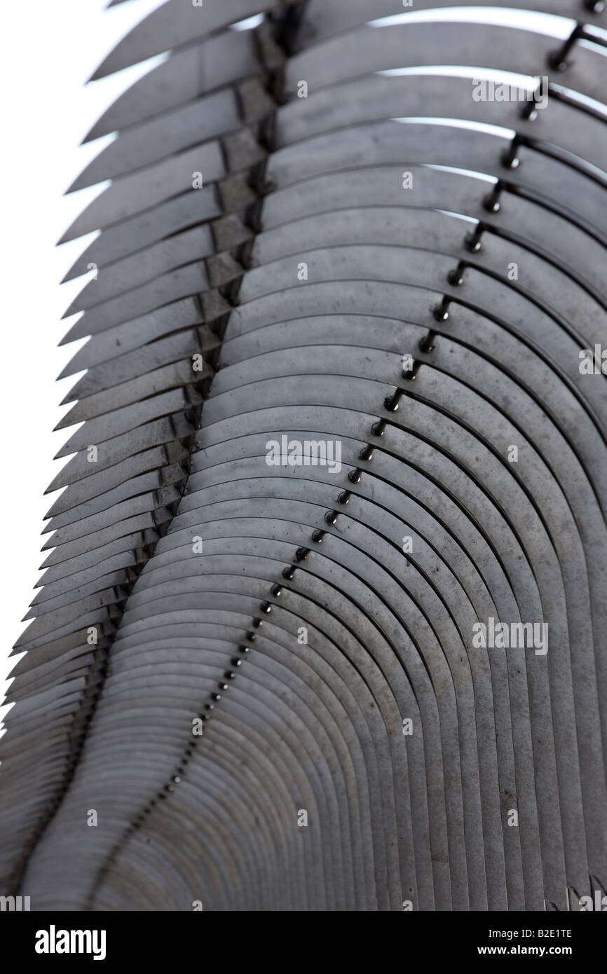 Security safety railings at the top of America's Empire State Building ...