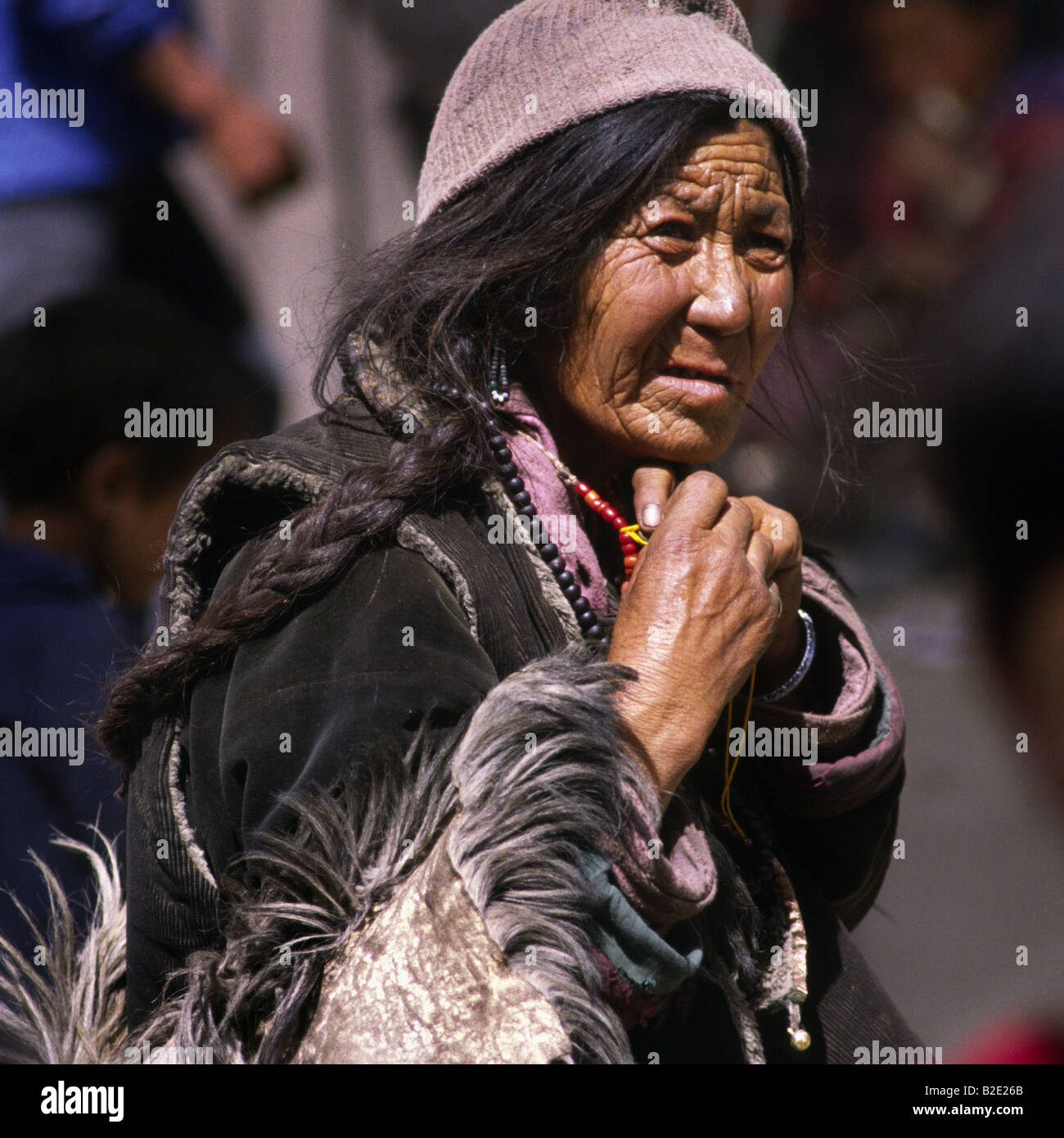 Ladakhi woman. Leh, Ladakh, India Stock Photo - Alamy