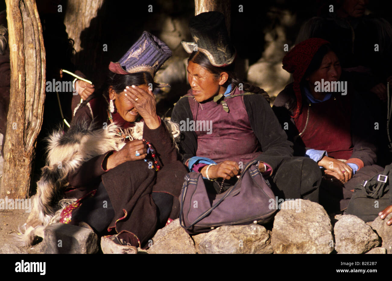 Ladakhi women. Leh, Ladakh, India Stock Photo - Alamy