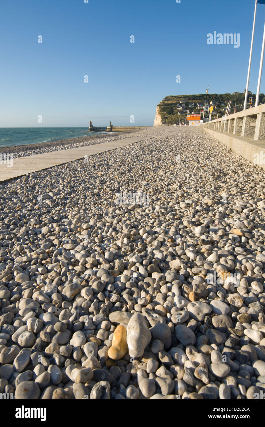 Fecamp Beach Normandy France Stock Photo - Alamy