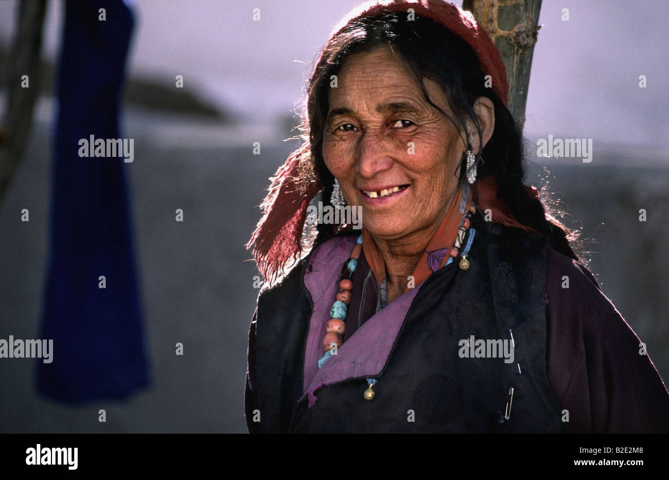 Ladakhi woman. Leh, Ladakh, India Stock Photo - Alamy