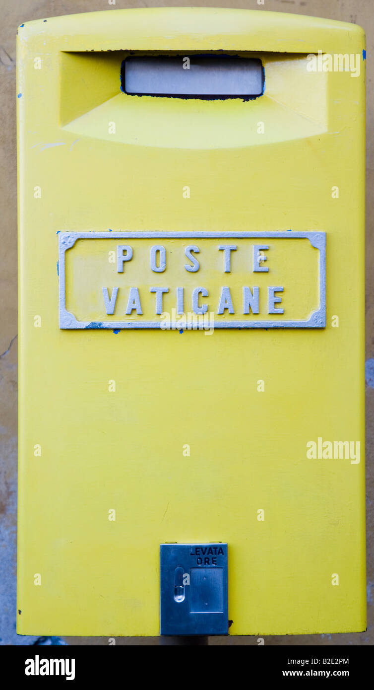 Vatican post box hi-res stock photography and images - Alamy
