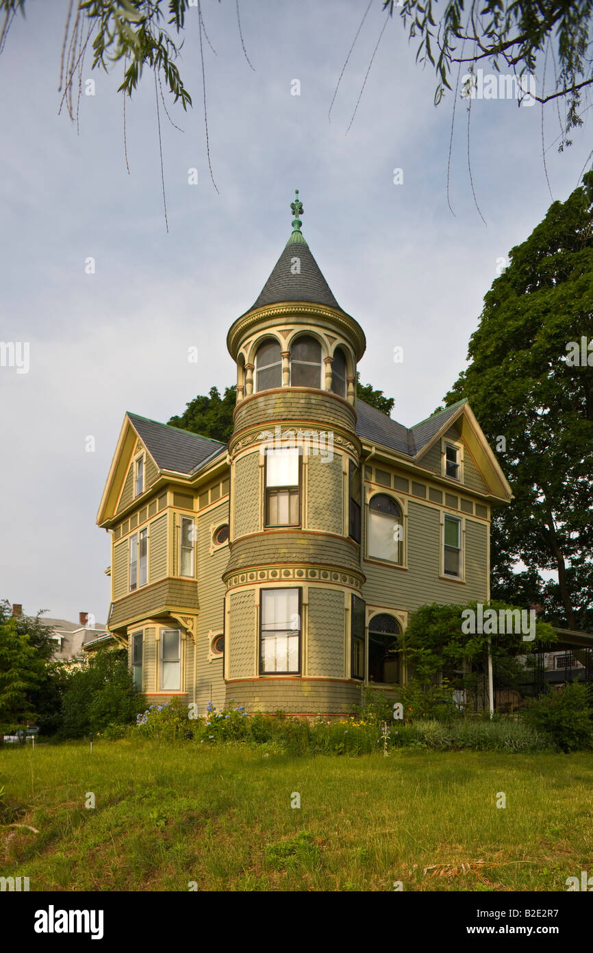 stylish old house, Watertown, Massachusetts, USA Stock Photo - Alamy