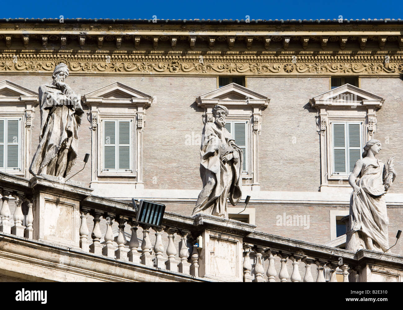 Papal quarters St Peter s Vatican City Italy Stock Photo - Alamy