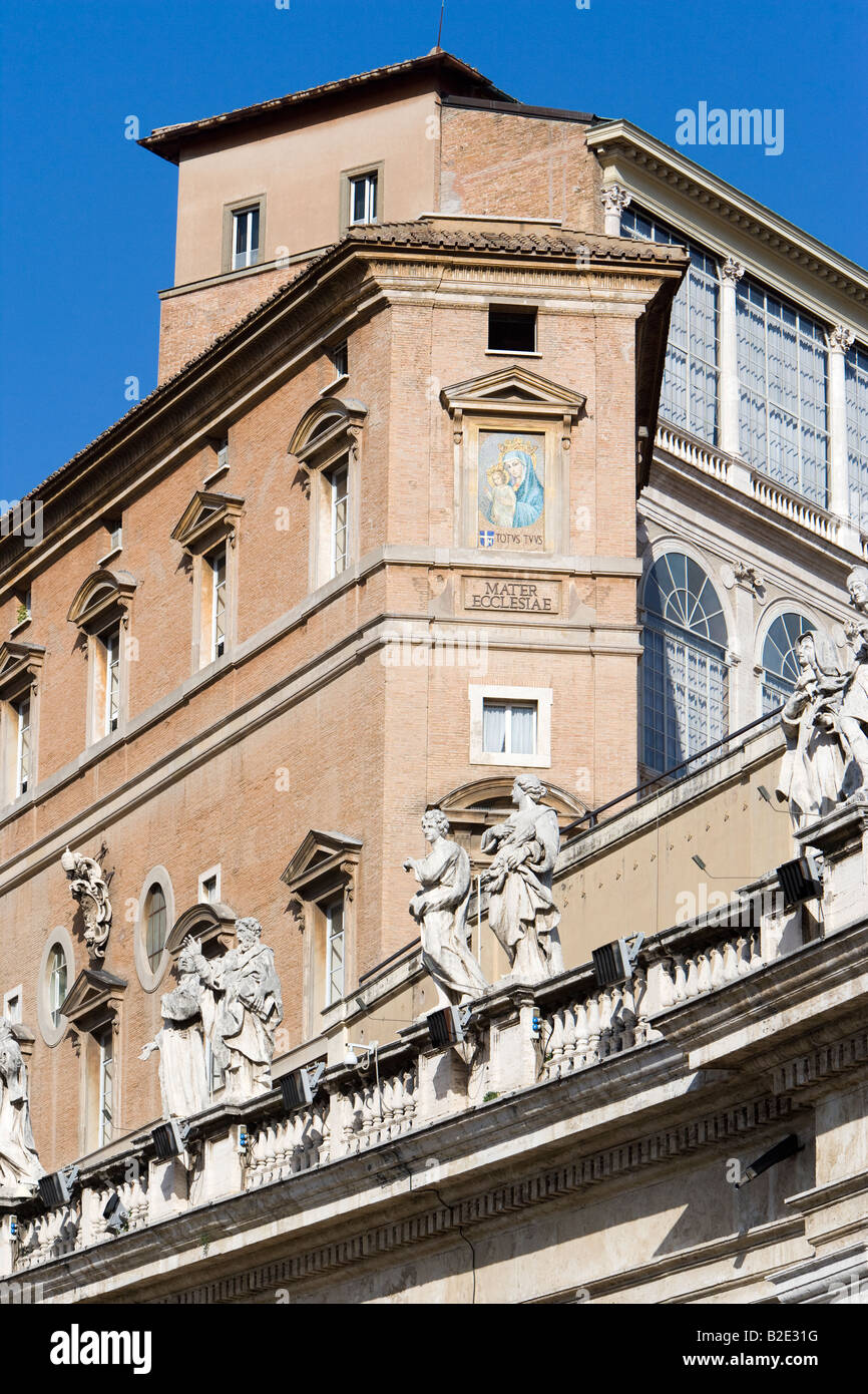 Papal quarters St Peter s Vatican City Italy Stock Photo - Alamy