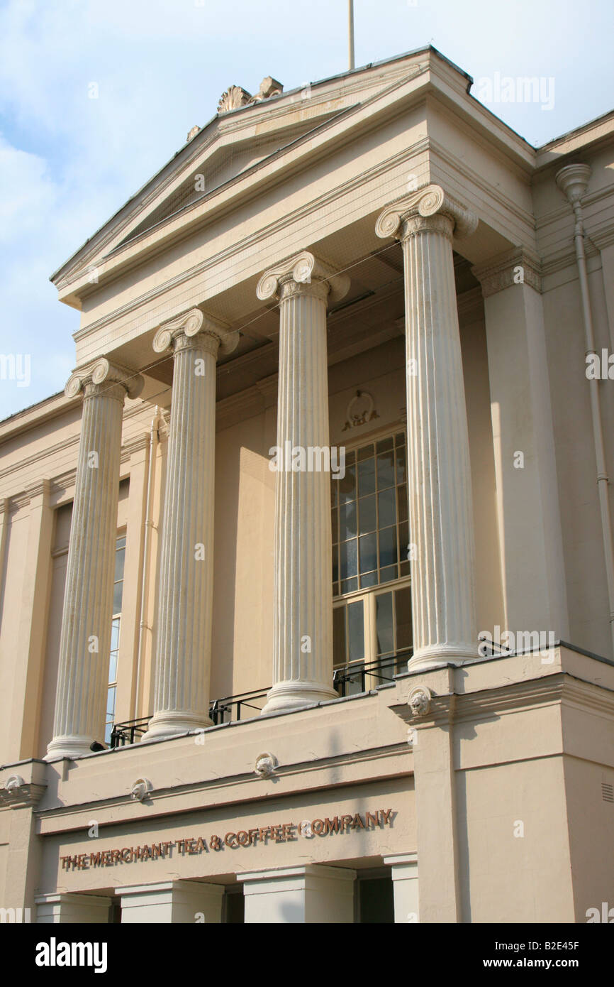 the old town hall market place St Albans town centre high street ...