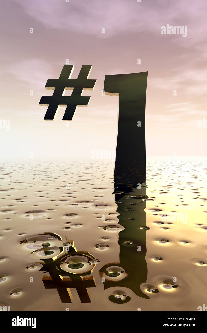 Number One symbol Stock Photo - Alamy