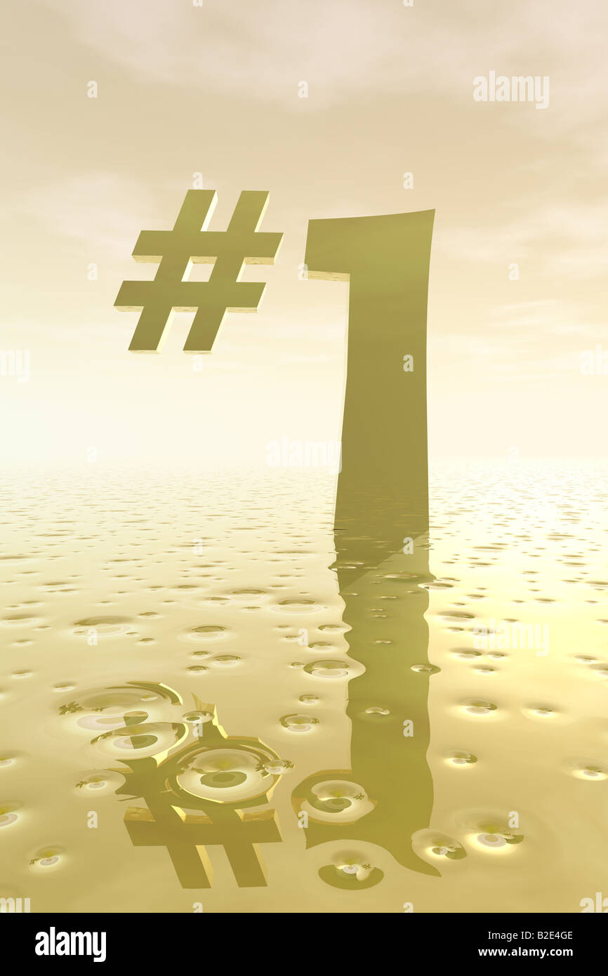 Number One symbol Stock Photo - Alamy