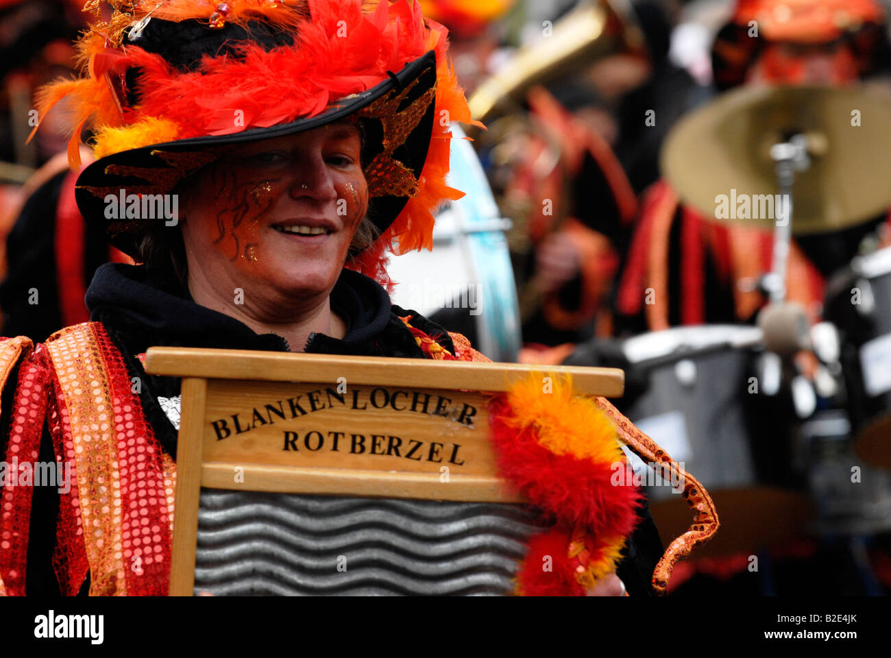 Scenes from a carnival parade in Germany Stock Photo - Alamy