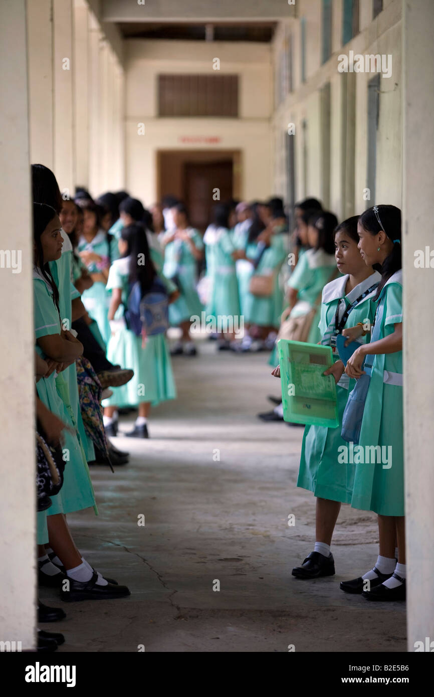 Philippines school uniform hi-res stock photography and images - Alamy